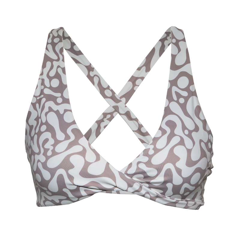 Dia Twist Sport Crop | Printed Activewear – Salt and Ripple
