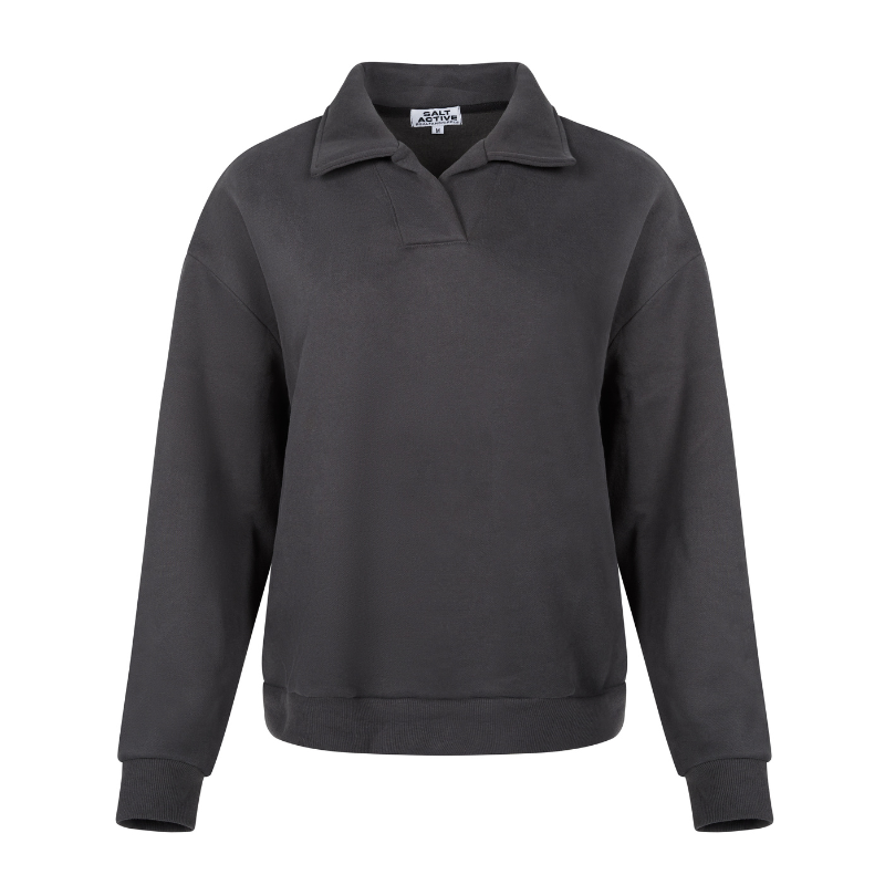 Rem Oversized Collar Jumper | Loungewear | Sweatshirt – Salt and Ripple